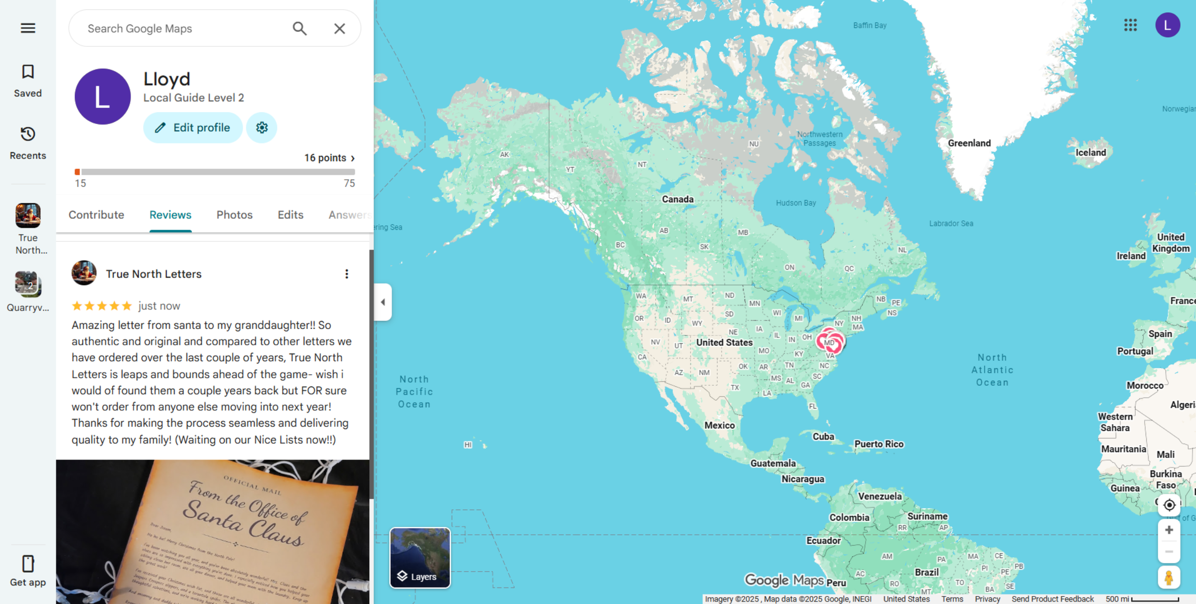 True North Letters - Personalized Santa Letters from the North Pole